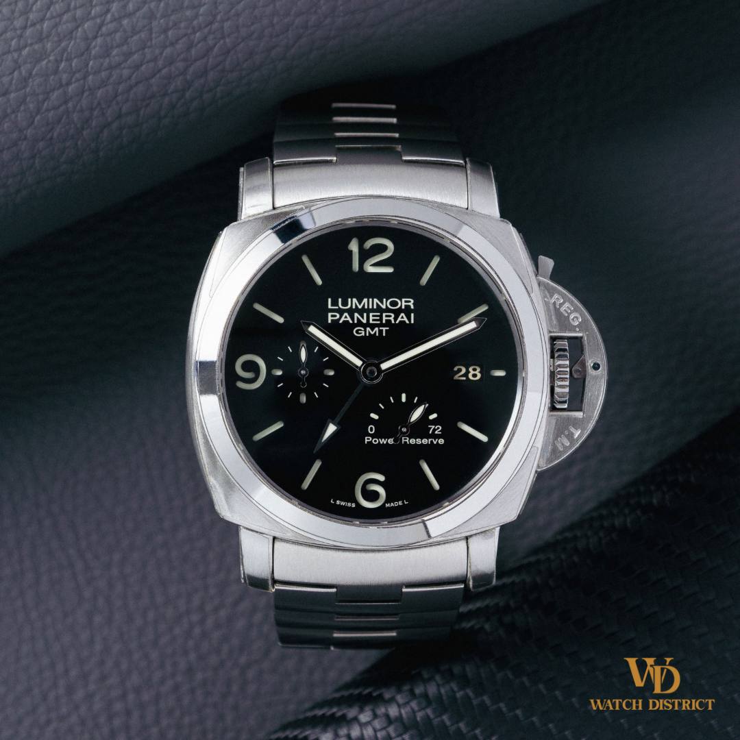 Panerai Luminor 1950 3 Days GMT Power Reserve PAM00347 – Watch District SG