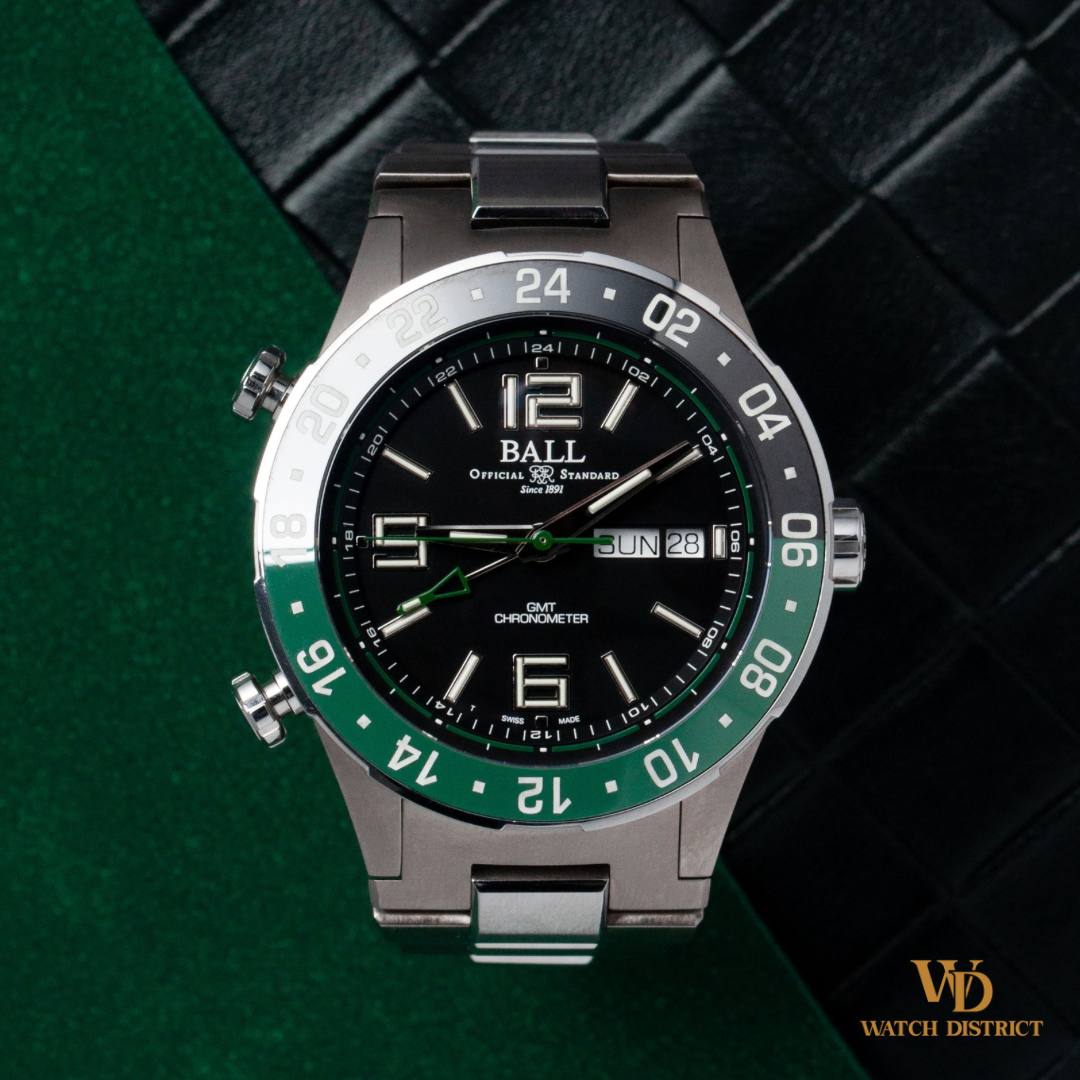 Ball Roadmaster Marine GMT DG3030B-S2C-BK – Watch District SG