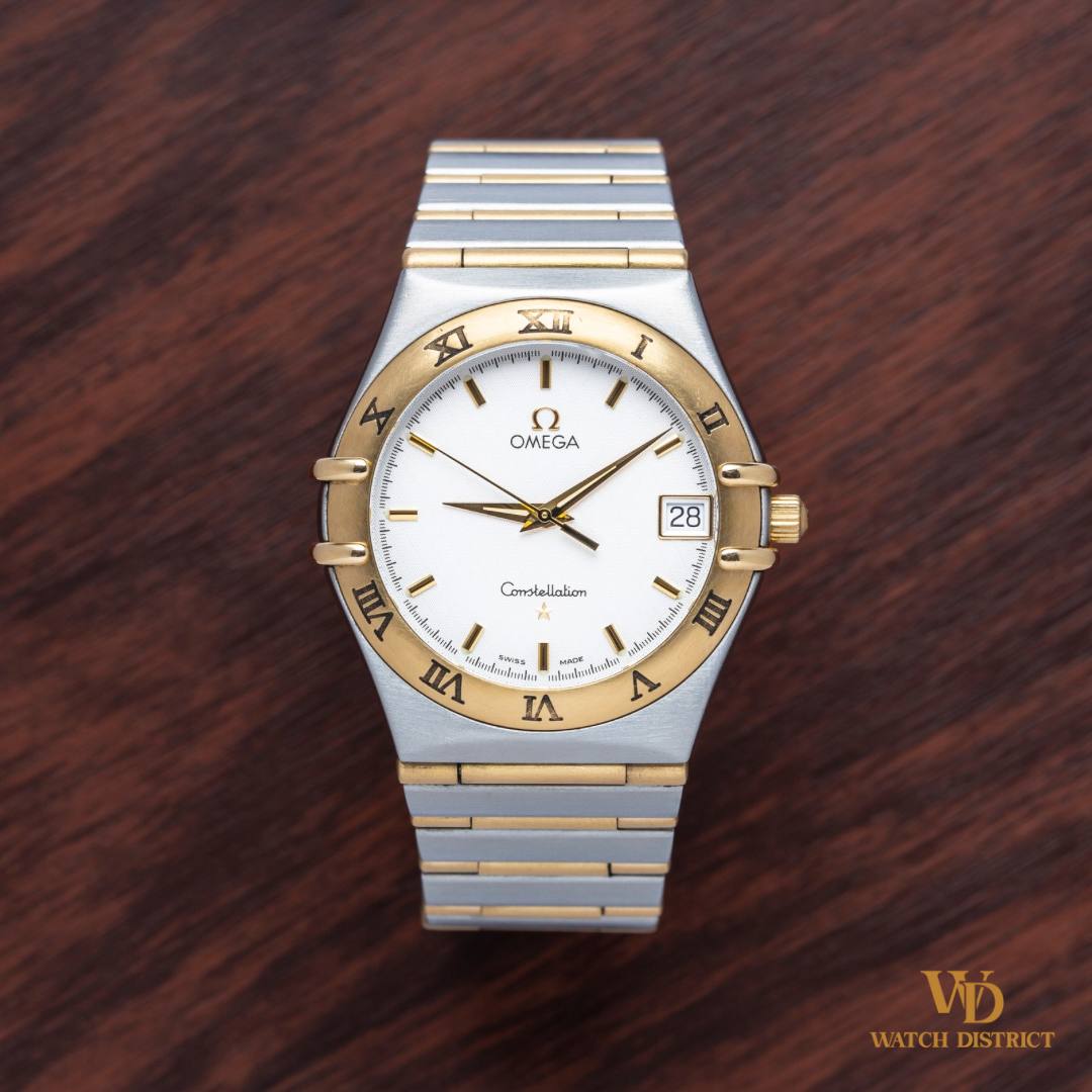 Omega Half-Gold Constellation 1212.30.00 Quartz – Watch District SG