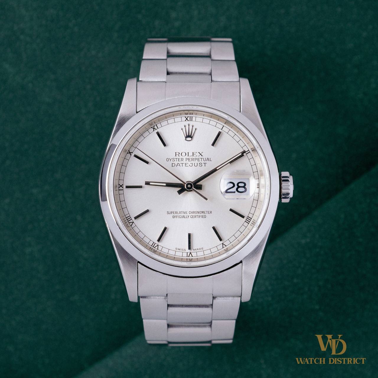 Rolex Oyster Perpetual Datejust 16200 – Watch District SG