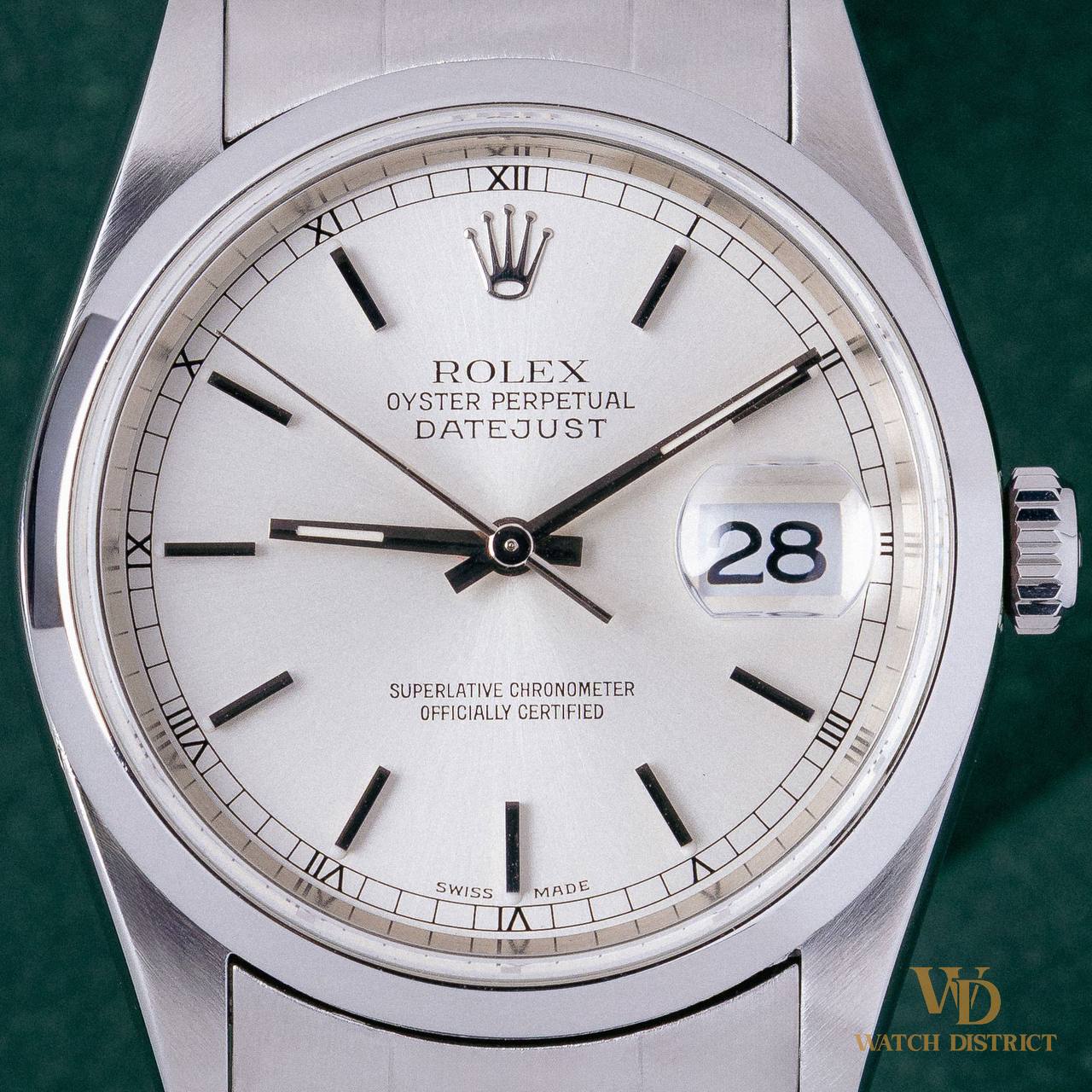Rolex Oyster Perpetual Datejust 16200 – Watch District SG