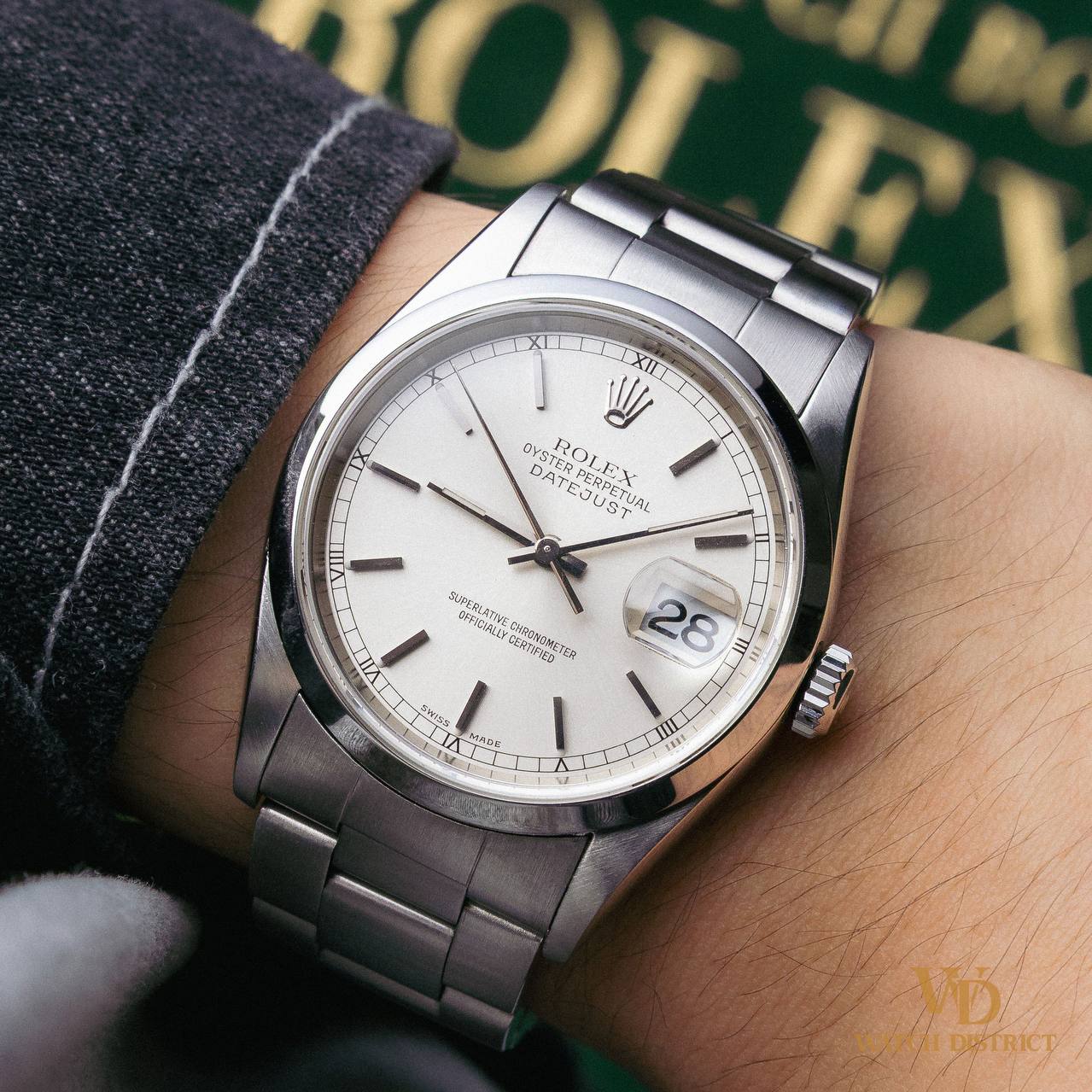 Rolex Oyster Perpetual Datejust 16200 – Watch District SG