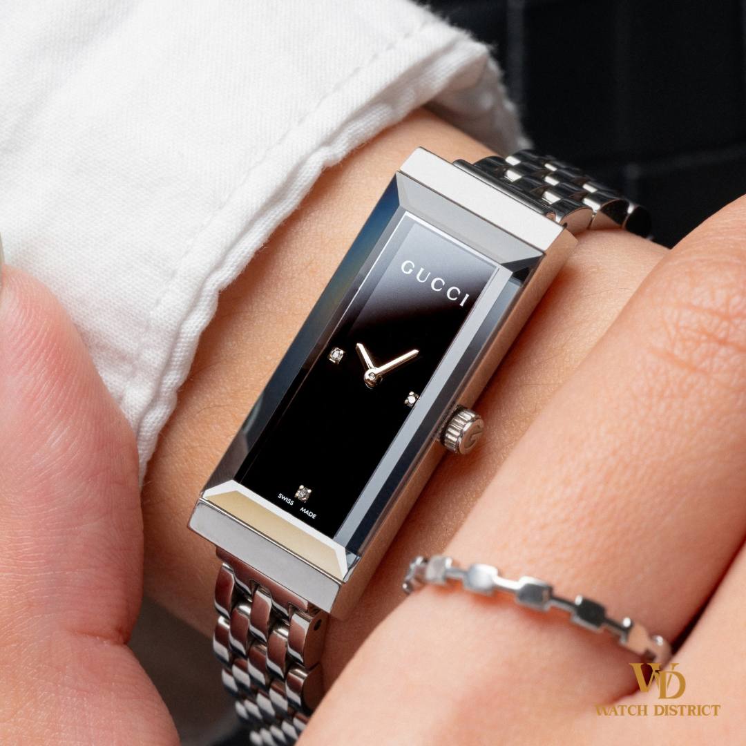 Gucci Rectangular Lady Watch 127.5 – Watch District SG
